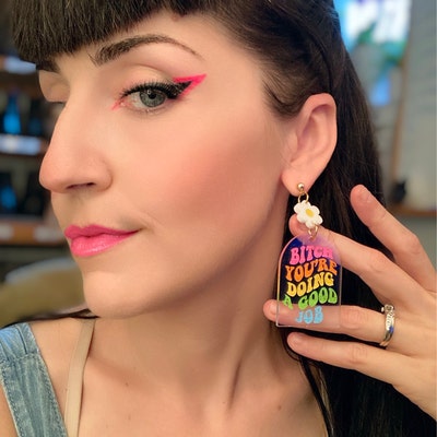It's Corn Tiktok Meme Earrings - Etsy
