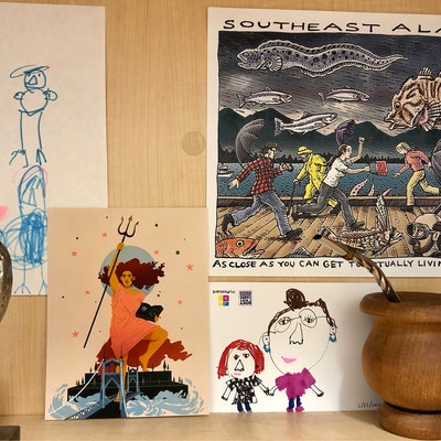 Triple Headed Dragon Dagger Pin - Etsy