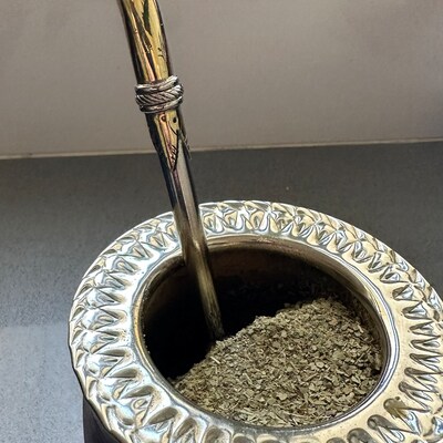 Mate Imperial Black Leather Handmade Mate Gourd - Etsy