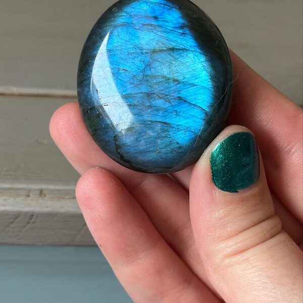 AAA+ Quality Natural Rare Blue, Gold Labradorite Crystal, Super Flashy ...