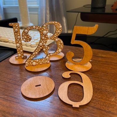 Freestanding Happy Birthday Sign Table Decoration, Happy Birthday Table ...