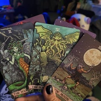 The Goddess Freya the Chariot Tarot Card Poster Pagan Home Decor Witch ...