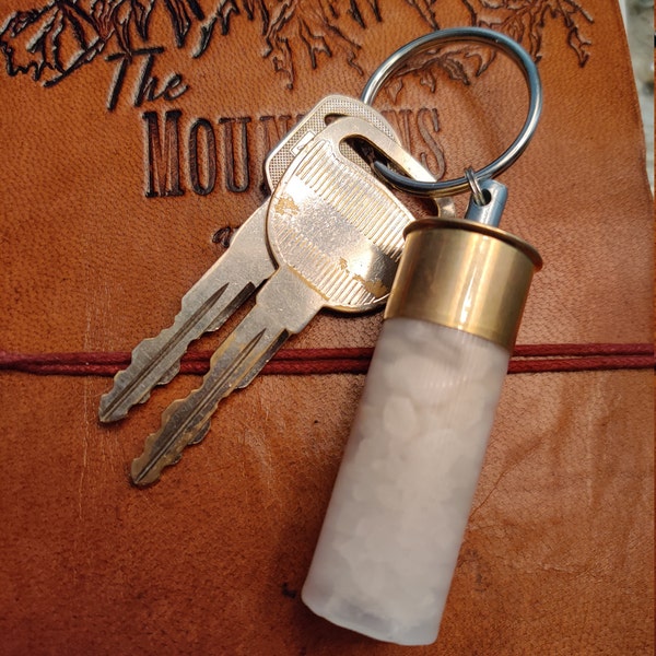 Supernatural Salt Round Key Chain (ghost Salt, Demons, Cosplay) - Etsy