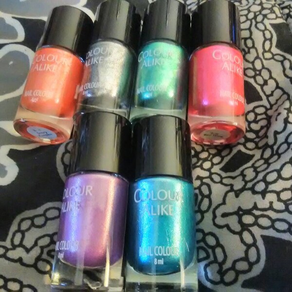 798-804 "milky Neons And..." - Nail Polish Set - Etsy