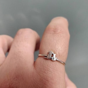 Solid 925 Silver Sewing Machine Ring - Etsy