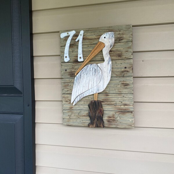 Wood Seagull-seagull-distressed Wood Seagull-nautical Decor-nautical ...