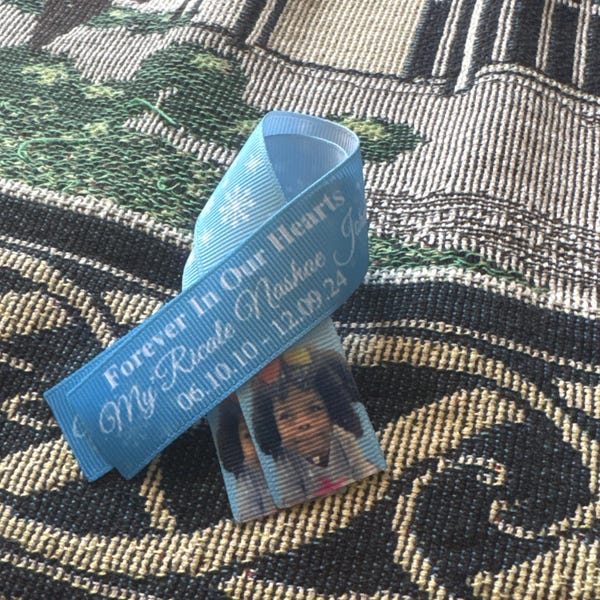 Memorial Ribbon, Personal Memorial Ribbons, Awareness Robbins, Custom ...