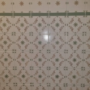 Hamilton Tile 4 Pack Stencils for Patios Floors Tiles and - Etsy