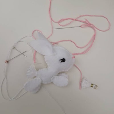 Bunny PDF Sewing Pattern-diy Project-easter Bunny-nursery Decor-instant ...