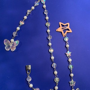 Mini Pastel Hair Chains - Etsy