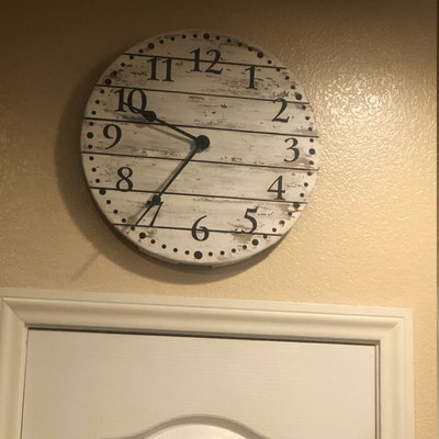 36 Inch or Larger DIY Clocks Large Black Metal Hands 17.75 and MS26 ...