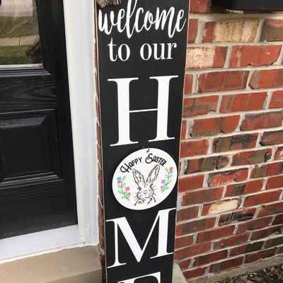 Reversible Porch Signs Valentines Day Reversible Porch Sign - Etsy