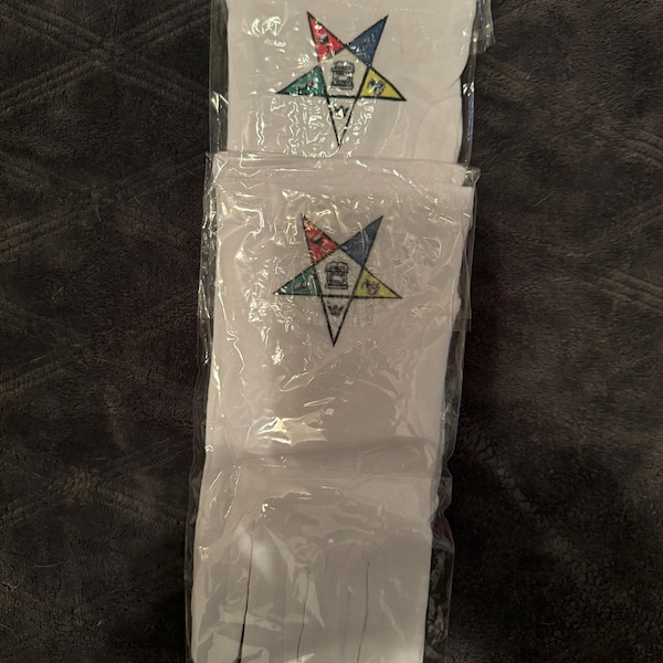 DOI PHA Daughter of Isis White Logo Cotton Gloves - Etsy