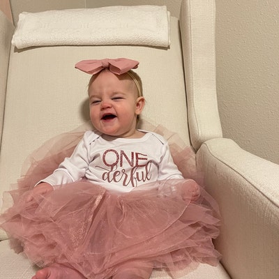 First Birthday Outfit Girl, 1st Birthday Outfit Girl, One Birthday Tutu ...