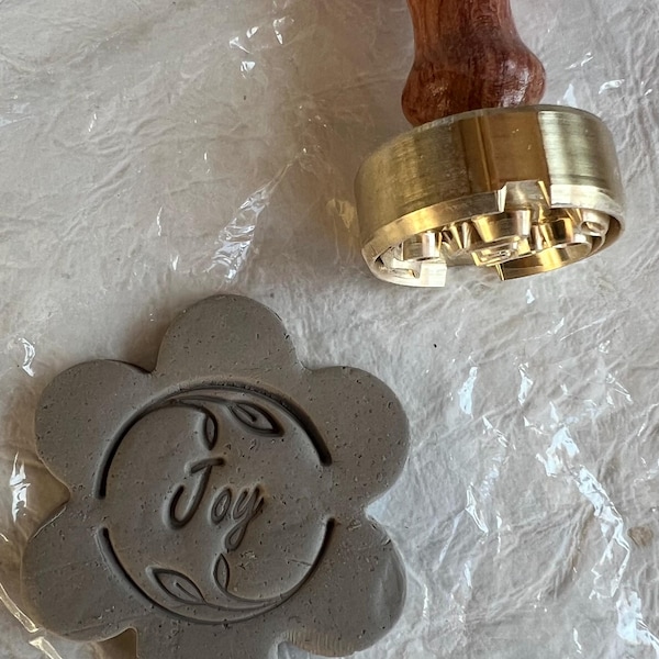 Clay Signature Custom, Custom Pottery Stamp, Brass Stamp for Pottery ...