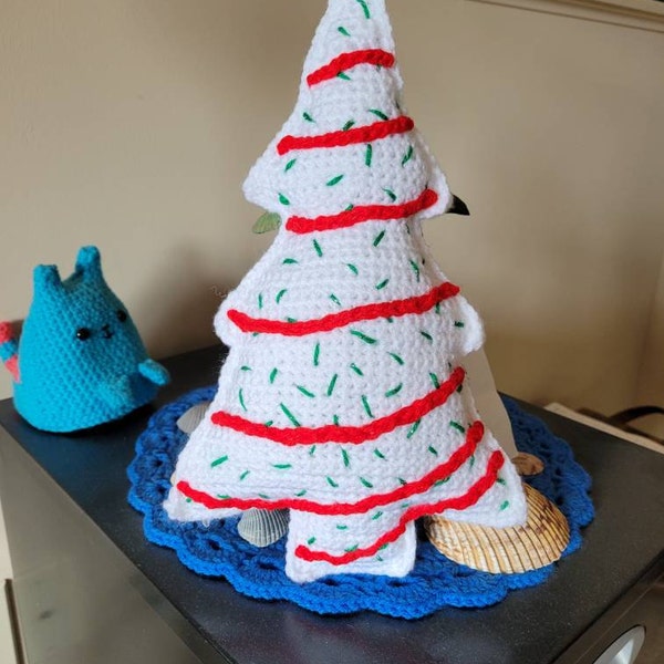 Christmas Tree Amigurumi Plushie Crochet Pattern Kawaii Cuddler Ragdoll ...