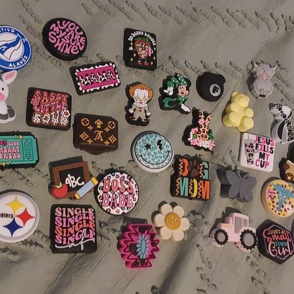 Silicone Focal Bead Grab Bag! Focal Bead Mix, Assorted Silicone Focal ...