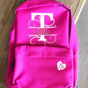 Personalised 9 Litre Backpack Water Bottle Lunch Bag - Etsy UK