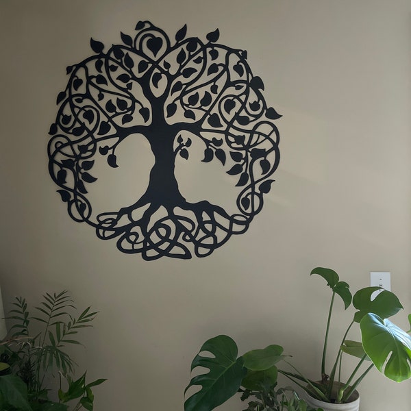 Metal Tree of Life Wall Art Tree of Life Wall Decor Tree of Life Sign ...