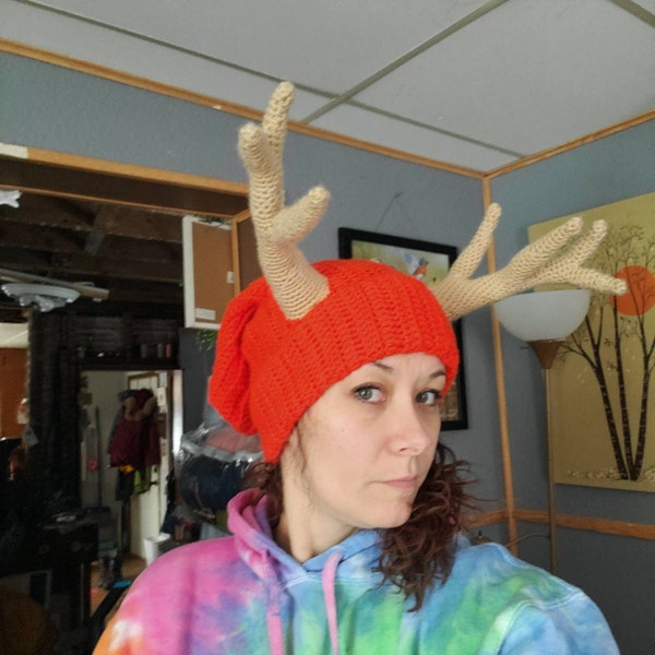 Wearable Antlers Set 4 Crochet Pattern by Crafty Intentions ...