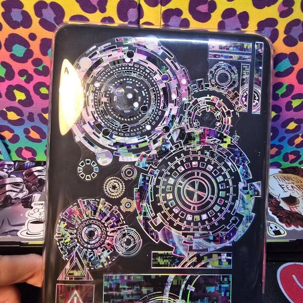 System Error Crystal Diecut Stickers - Rainbowfoil Art Journal ...