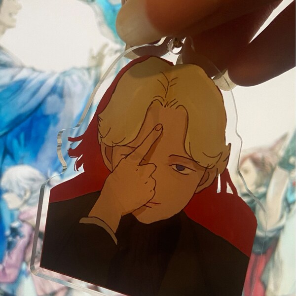 Tenma X Johan Anime Alternate Sides Keychain | Monster - Etsy