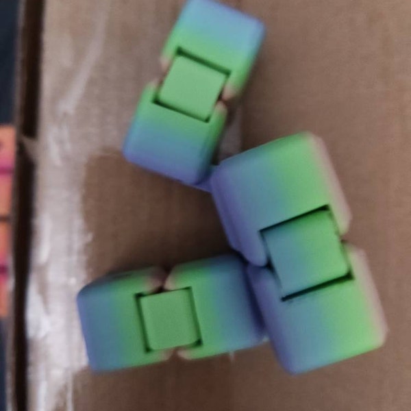 Large Infinity Cube - Oversized Weighted Fidget Toy, Megacube Supersize ...