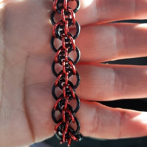 Chain Maille Tutorial Captured Beads Bracelet - Etsy