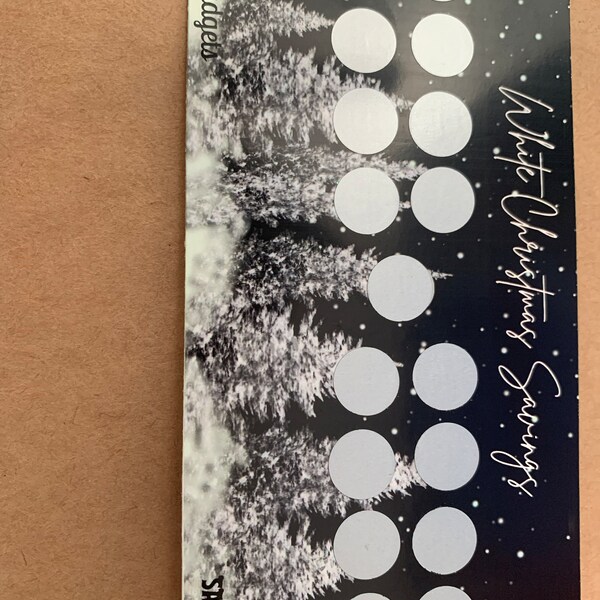 White Christmas Savings Scratch off | Scratch and Save Savings ...