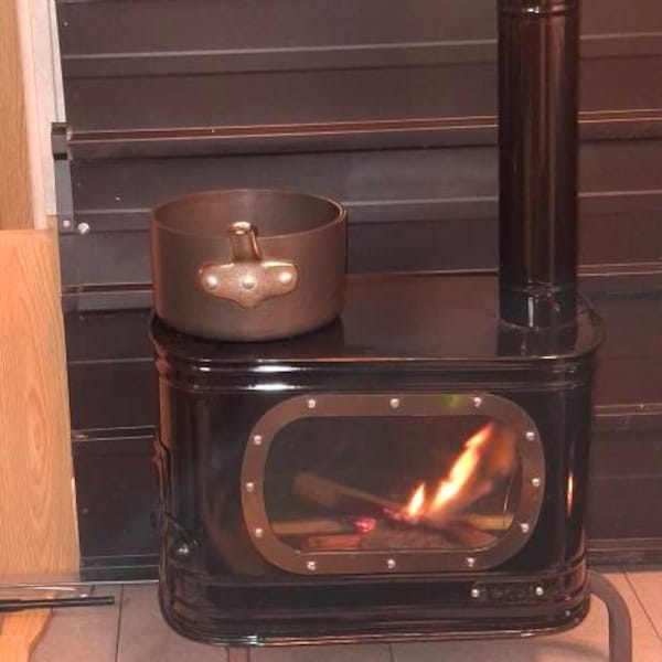 Wood Stove, Camping Stove, Mini Stove, Hut Stove, Chalet Stove, Cast ...