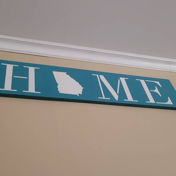 Georgia Stencil | State Outline Stencil | US Map Outline Stencil ...