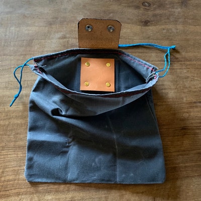 Leather & Canvas Forage Bag PDF Pattern - Etsy