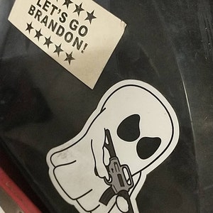 Ghost Gun Sticker - Etsy