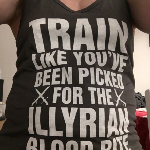 Illyrian Blood Rite Shirt, Silver Flames, Nesta, Rhysand, Cassian ...