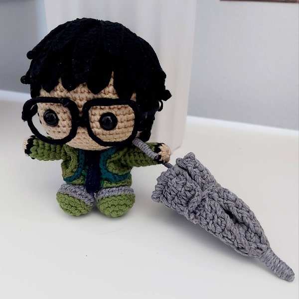 Toji Fushiguro Jujutsu Kaisen Amigurumi Crochet Doll, Jujutsu Kaisen ...