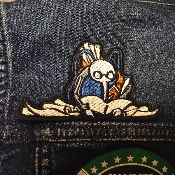 Hollow Knight Inspired Cornifer Embroidered Sew-on Patch - Etsy