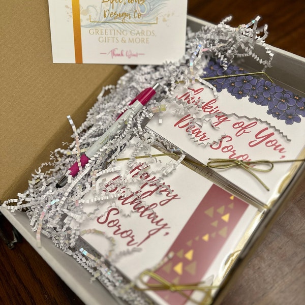 10 Personalized Greeting Cards, Delta Sigma Theta Inspired, Soror, Card ...