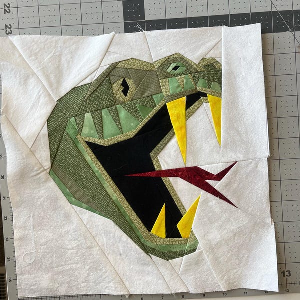 Screaming Possum | FPP Quilt Pattern | Instant PDF Download ...