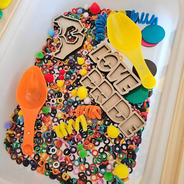 Lime Green Sensory Rice Base / Sensory Bin / Messy Play / Tuff Tray ...