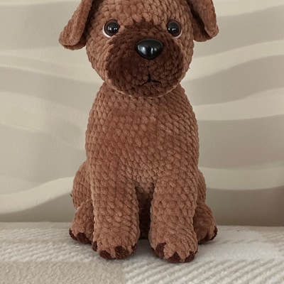 Crochet Dog Pattern Amigurumi Realistic Doggie Puppy PDF Tutorial - Etsy