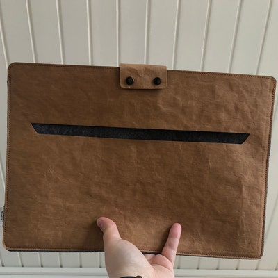 Sustainable Laptop Bag, Brown Laptop Briefcase, Eco Friendly Laptop ...