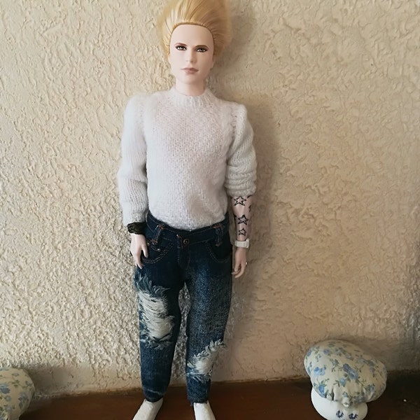 Striped Summer Dresses for 12” 1/6 Scale Female Dolls and Action ...