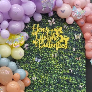 Birthday Circle Frame, Birthday Party Sign, Happy Birthday Circle Sign ...