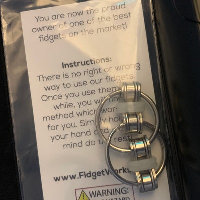 The Wave Bike Chain Link Fidget Toy - Etsy