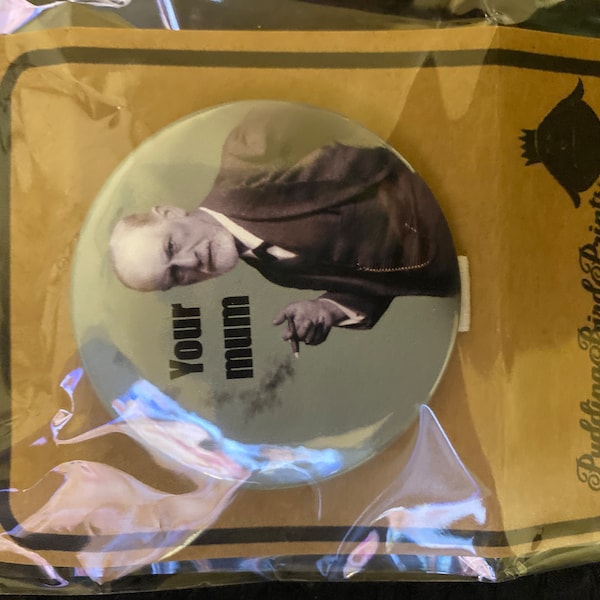 Funny Psychology Pin Badge Freud Your Mum | Psychology Student Gift ...