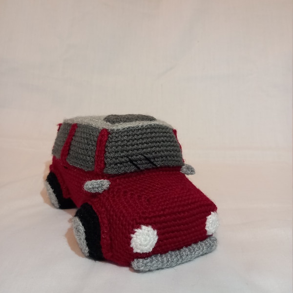Amigurumi Classic Mini Cooper Inspired Car CROCHET PATTERN PDF Toy Home ...