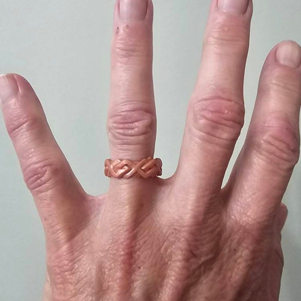 NEW! Silicone Wedding Rings for Women - Oversized Diamond Oval With ...