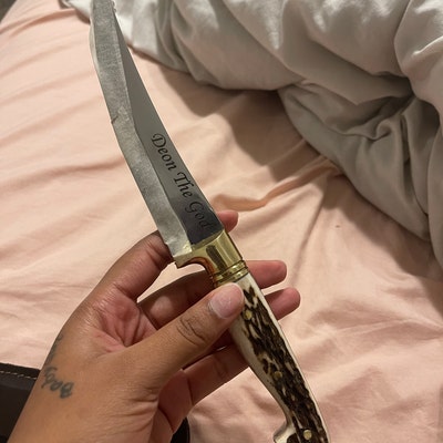 HANDMADE SWORD, DEER Antler Knife, Long Sword, Zulfiqar Sword Design ...