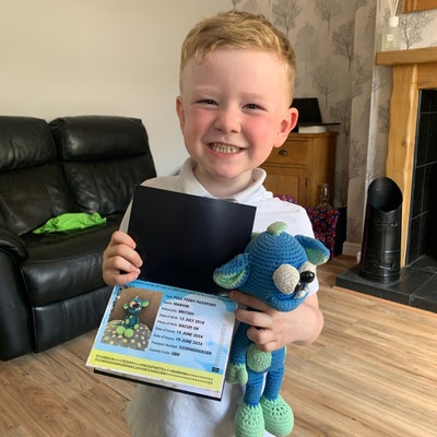 Teddy Bear Passport USA personalised Inc Photo - Etsy