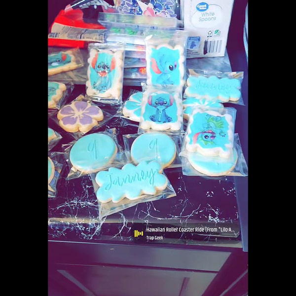Lilo and Stitch Sugar Cookies 2dz - Etsy